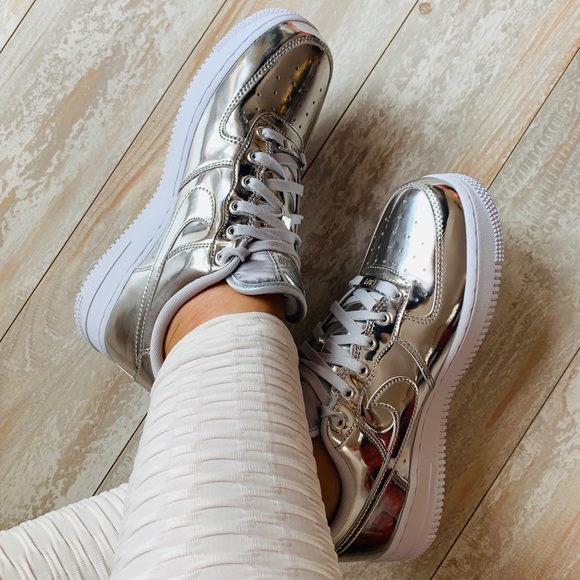 Nike | Shoes | Nwt Nike Air Force Liquid Metal | Poshmark